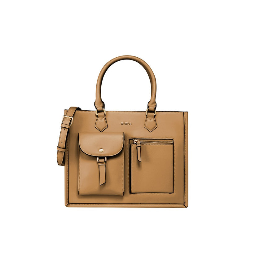 SEMBONIA Large Classic Multi-Pockets Satchel Bag - 0603812-018S ...